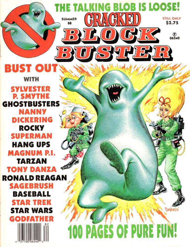 Cracked Blockbuster #2 POOR ; Globe | low grade comic Summer 1988 ...