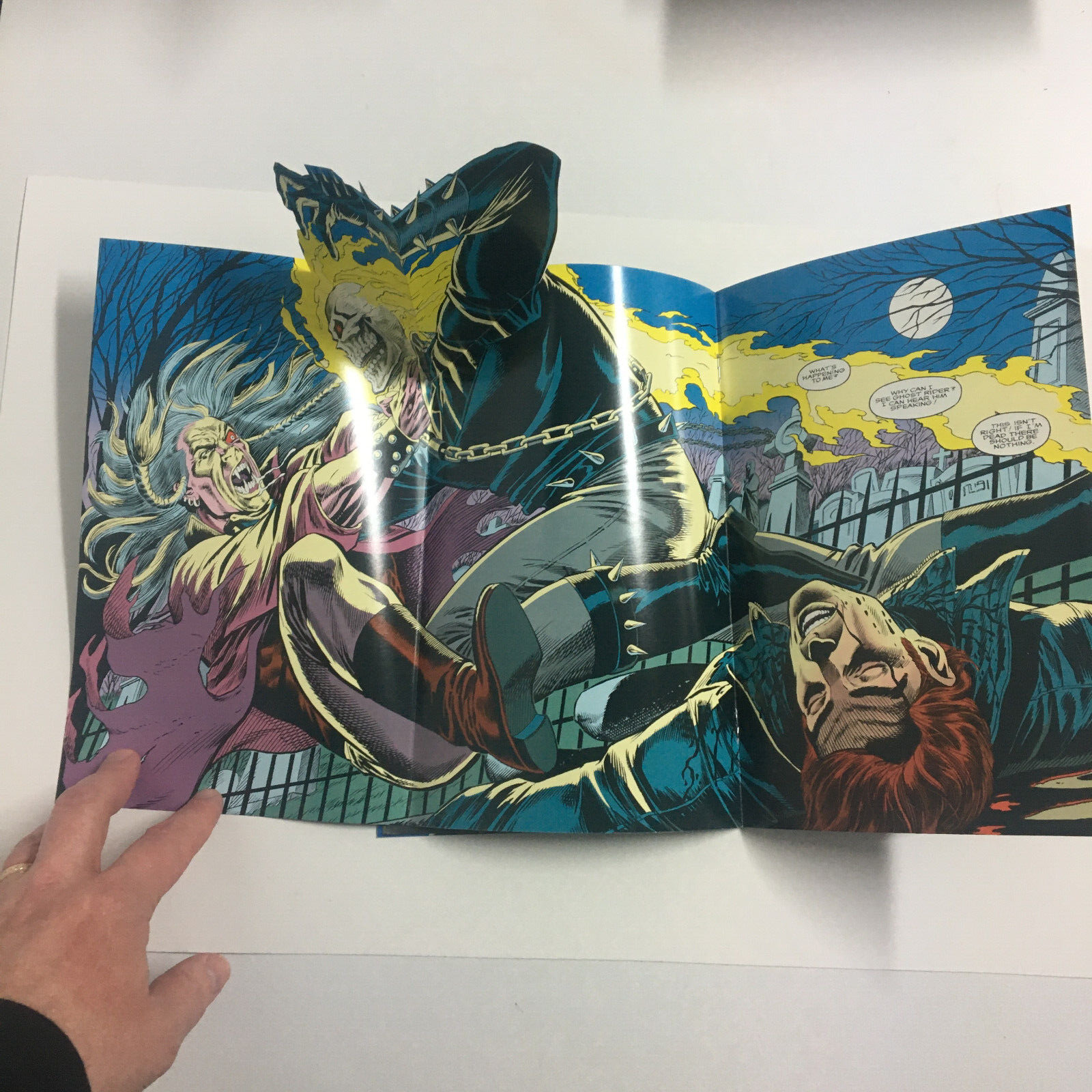 Ghost Rider #25 Midnight Sons Preview Blackout Appearance Pop-Up ...