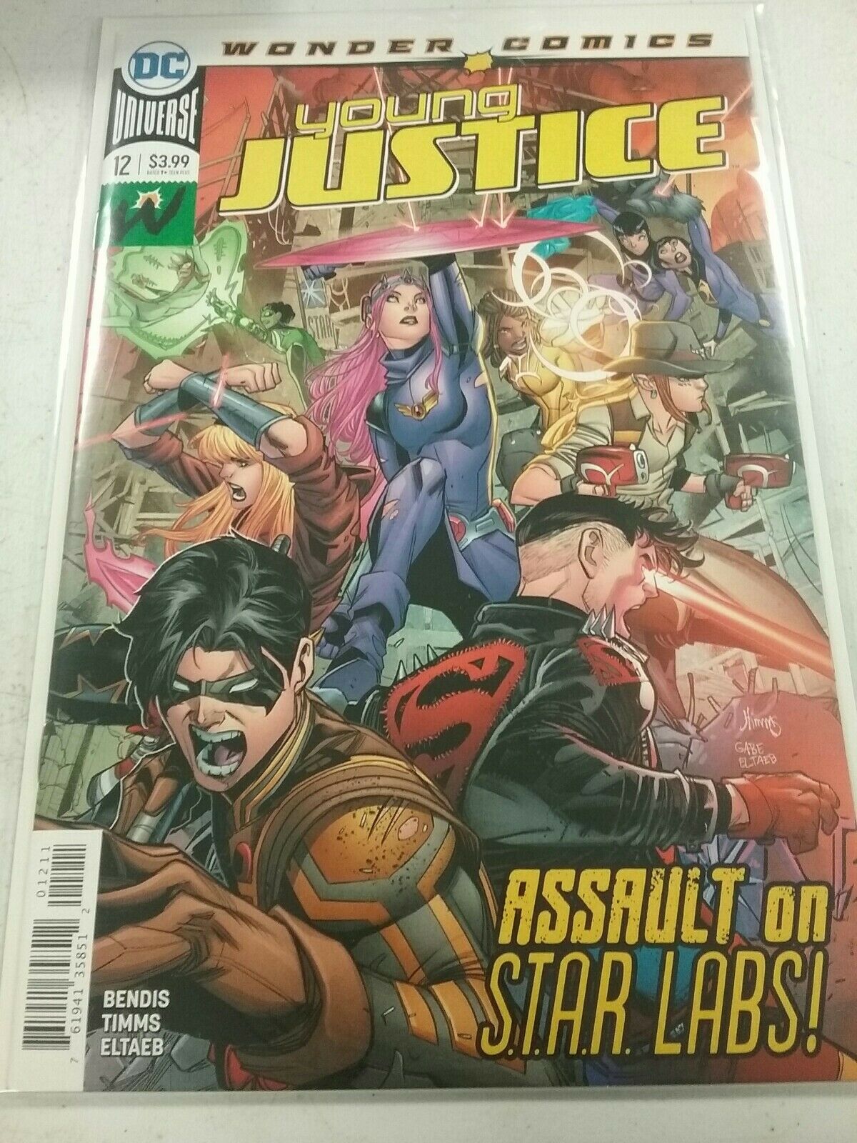 Young Justice #12 2020 Unread John Timms Main Cover DC Wonder Comics ...