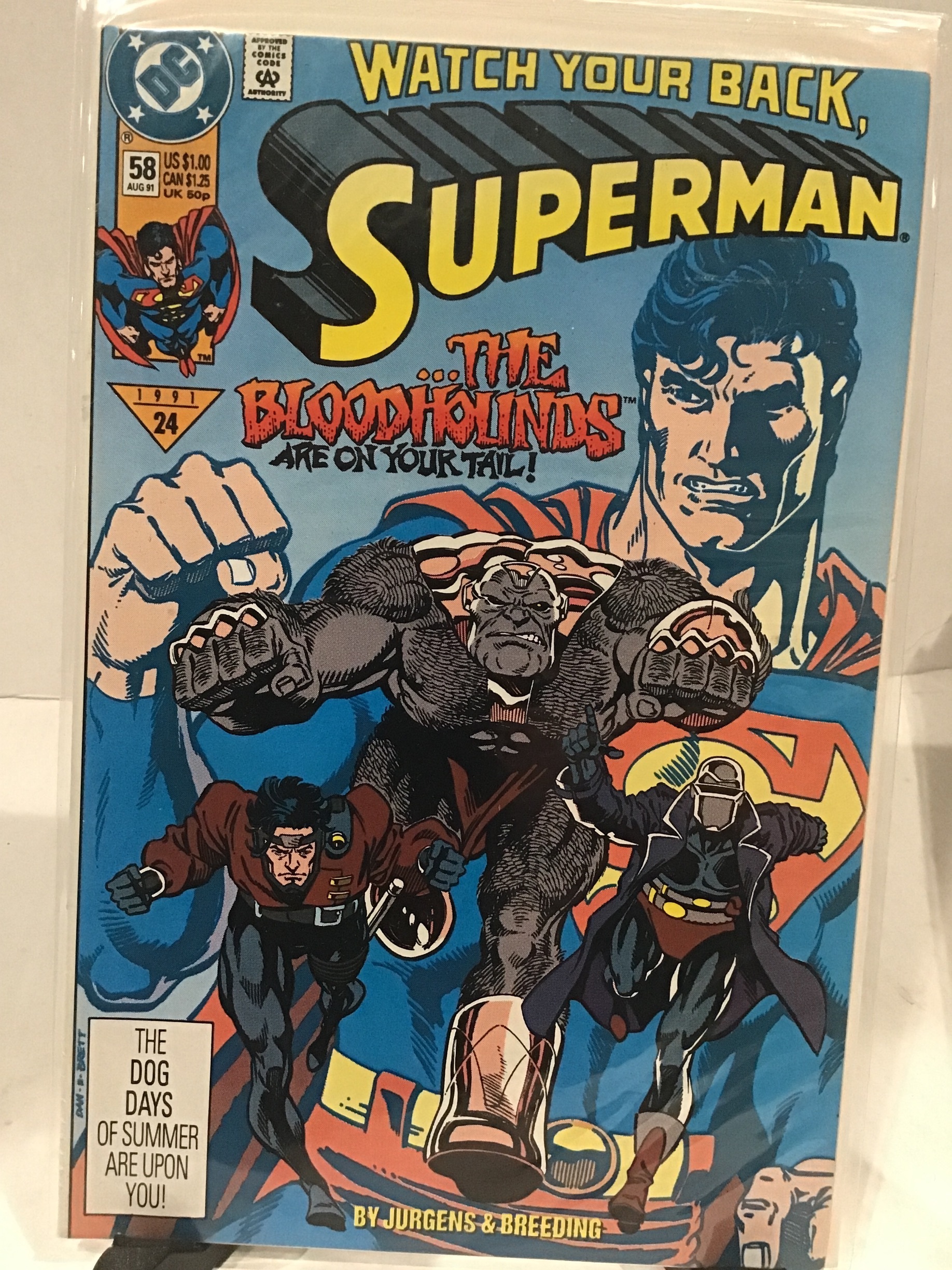 Superman #58 (1991) | Comic Books - Copper Age, DC Comics, Superman ...