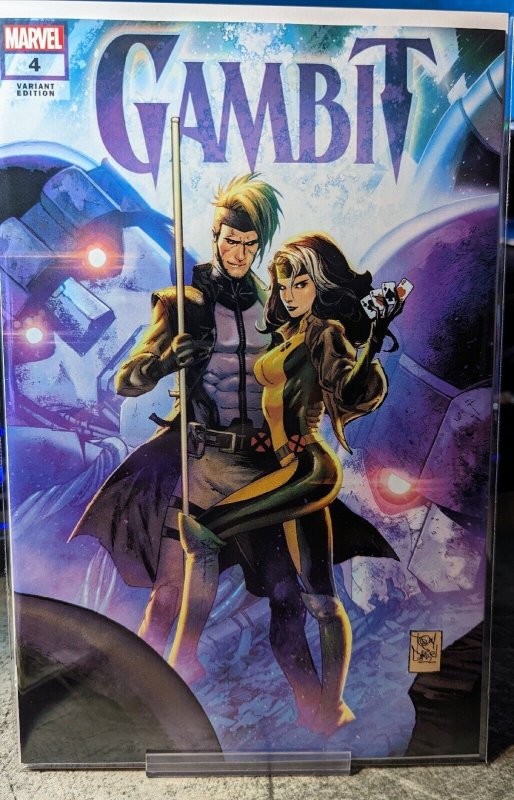GAMBIT #4 TONY DANIEL Unknown 616 Comics Trade Dress Variant ROGUE-Combine Ship | Comic Books ...
