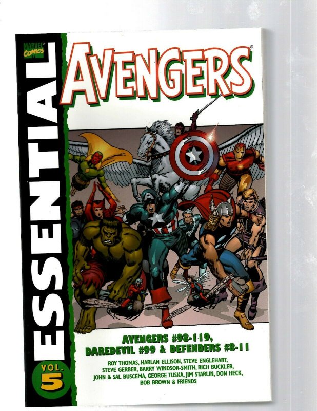 Essential Avengers Vol. # 5 Marvel Comics TPB Graphic Novel Comic Book ...