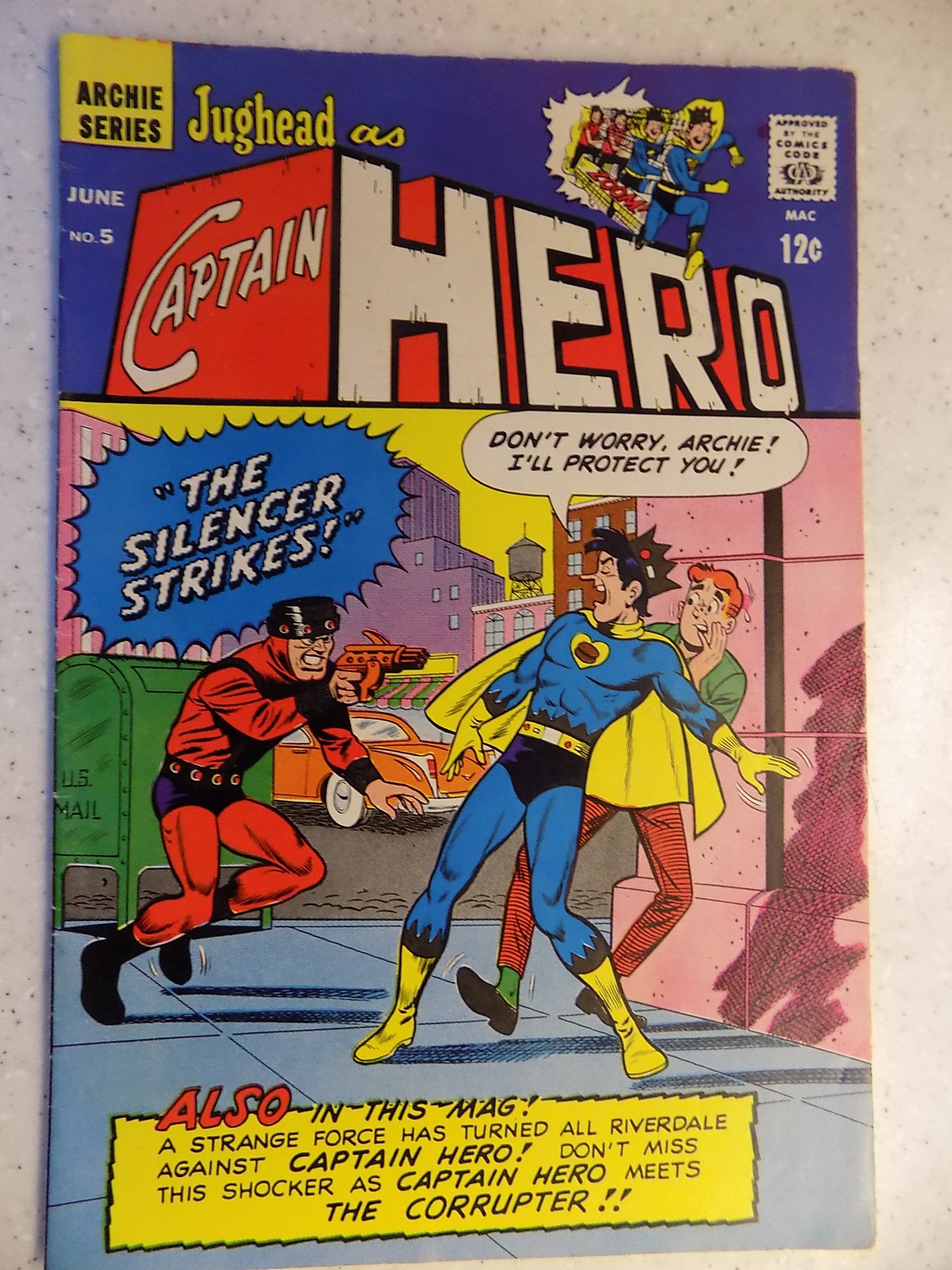 Captain Hero # 5 Archie Jughead Veronica Betty Riverdale | Comic Books ...