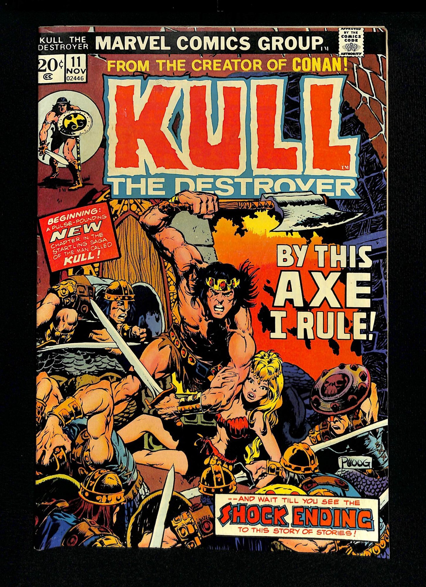 Kull the Conqueror #11 | Comic Books - Bronze Age, Marvel, Kull / HipComic