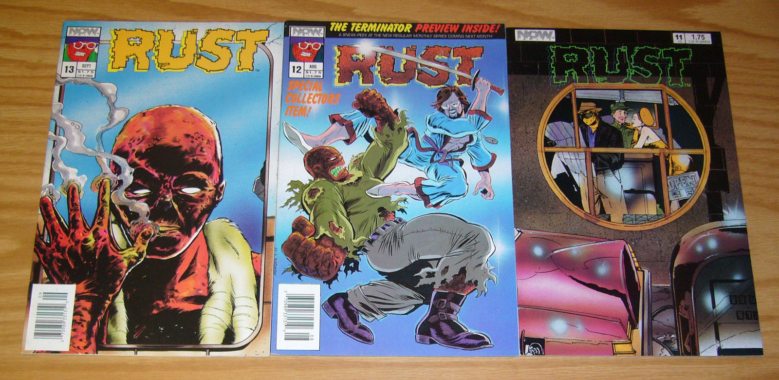 Rust #1-13 VF/NM complete series 1ST TERMINATOR IN COMICS now comics ...