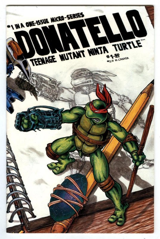 Donatello: Teenage Mutant Ninja Turtles Micro-Series #1 (1986) Mirage ...