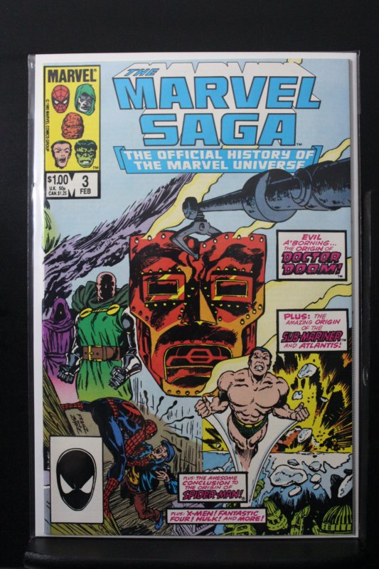 The Marvel Saga The Official History Of The Marvel Universe 3 1986