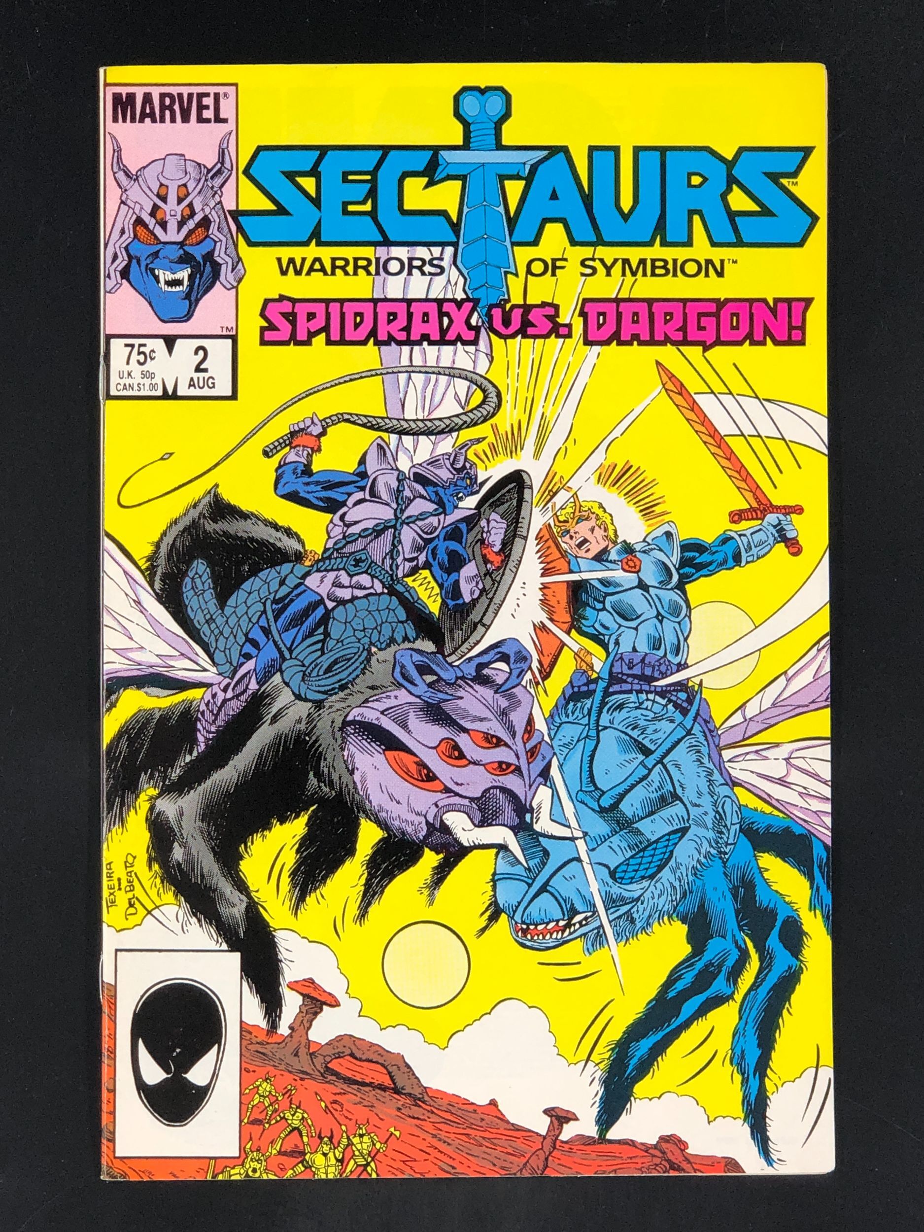 Sectaurs #2 Direct Edition (1985) | Comic Books - Copper Age, Marvel, Horror & Sci-Fi / HipComic