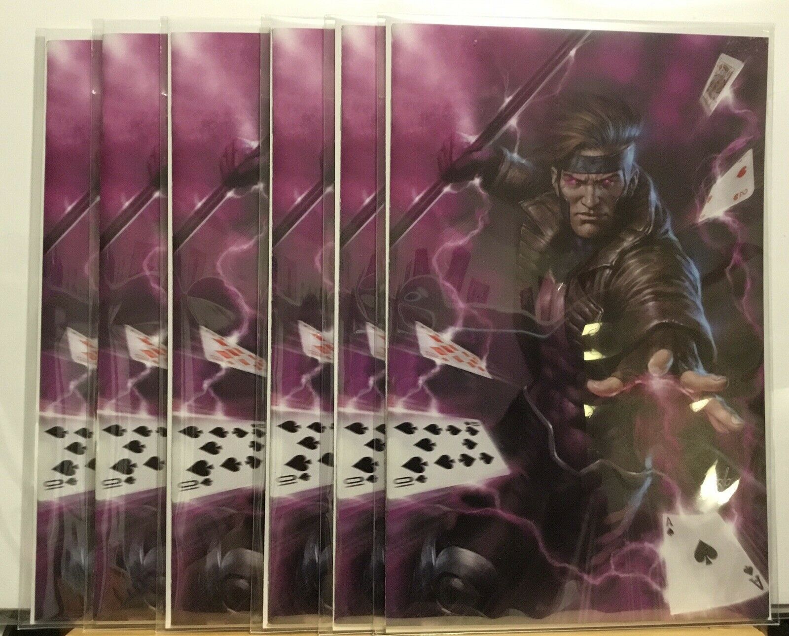 Excalibur 2 Virgin Parrillo Gambit X-men VFN/NM | Comic Books - Modern ...