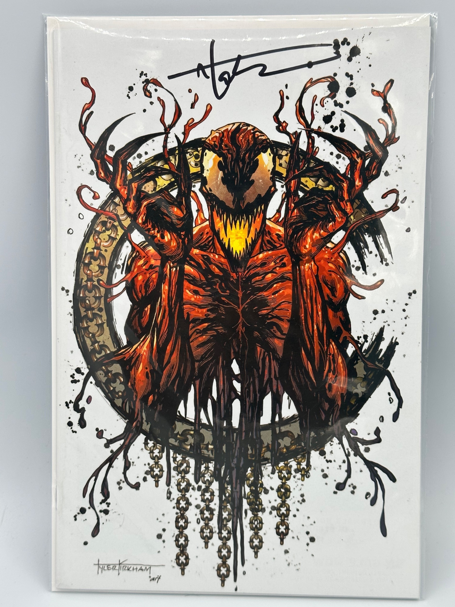 Venom: Lethal Protector #2 (2022) signed by Tyler Kirkham | Comic Books ...