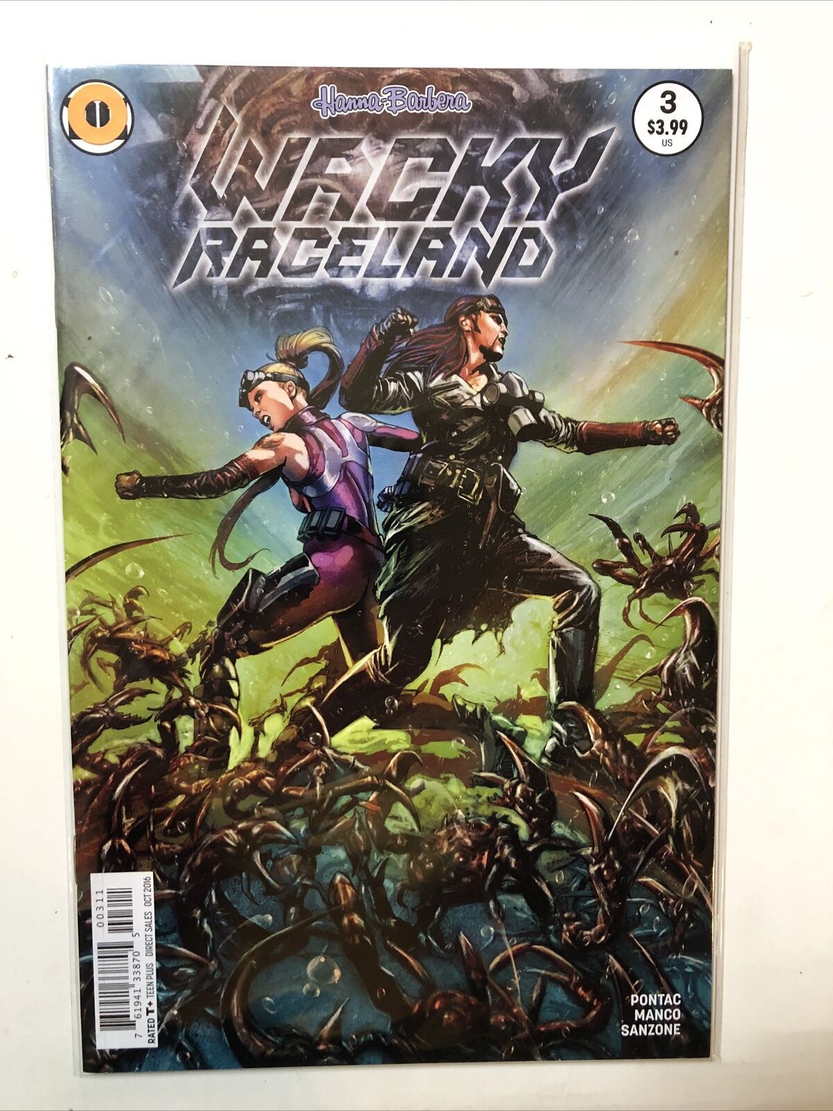 WACKY RACELAND #1 Coloring Book Variant + 2-4 + 3 DC COMIC HANNA ...