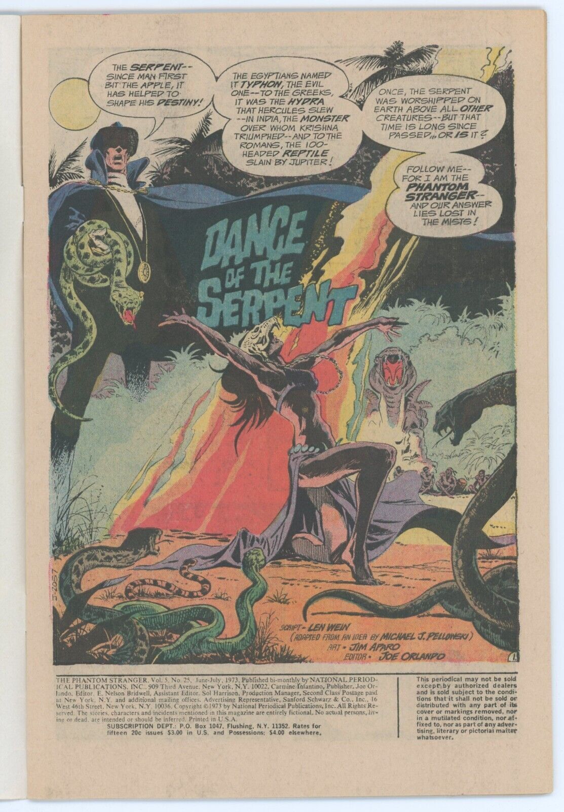Phantom Stranger 25 VF 7.5 DC 1973 Bronze Age Bondage Cover Frankenstein | Comic Books - Bronze ...