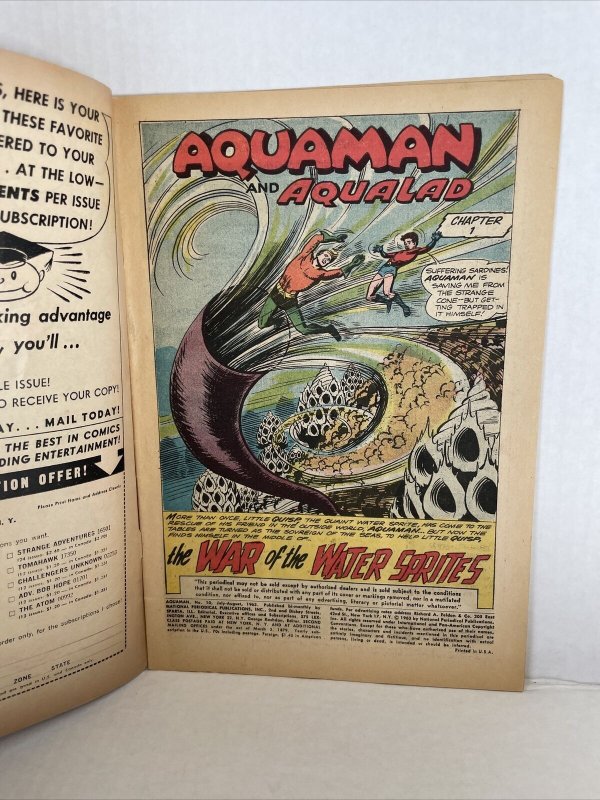 Aquaman #10 Quisp And Quirk Appearance | Comic Books - Silver Age, DC ...