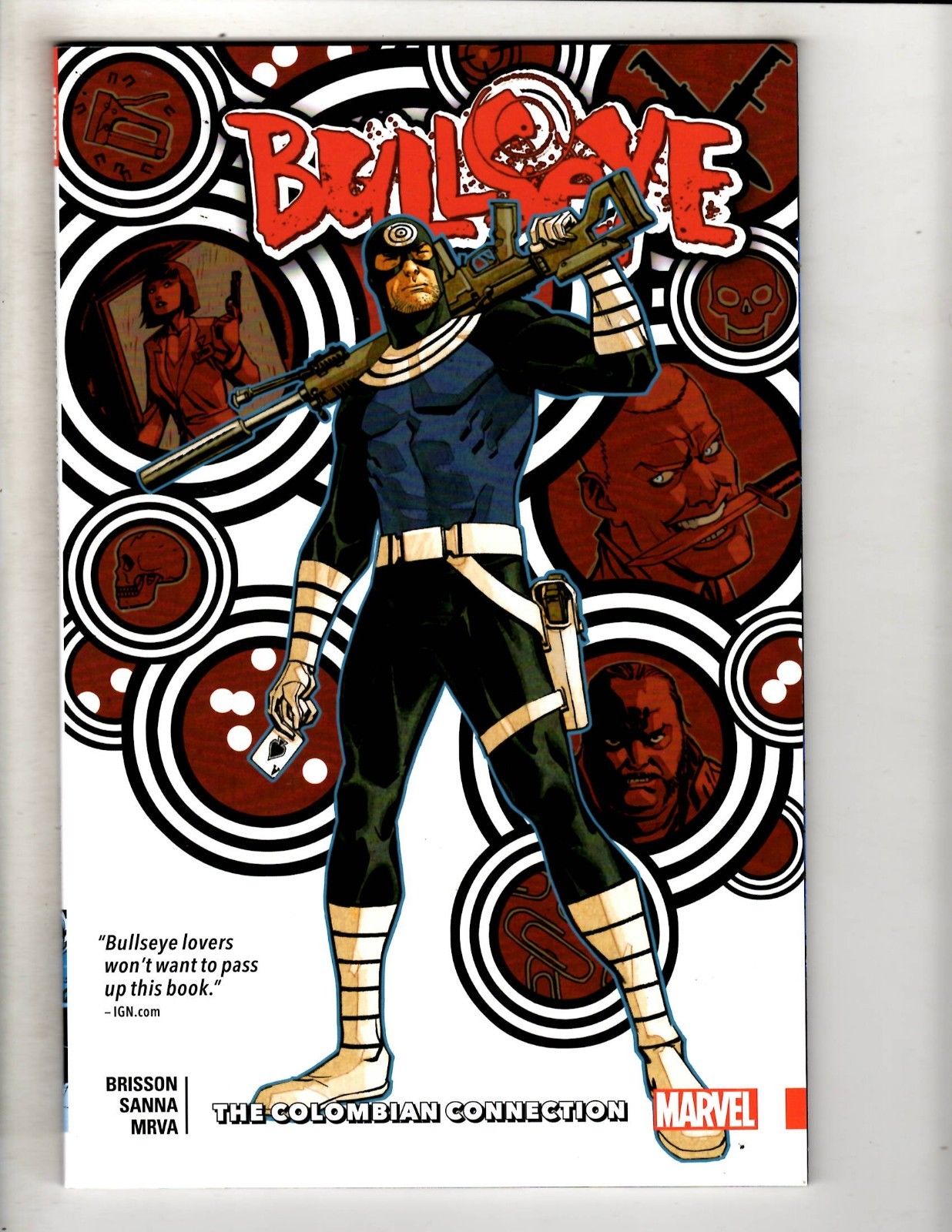 Bullseye The Colombian Connection Marvel Comics Graphic Novel Comic ...