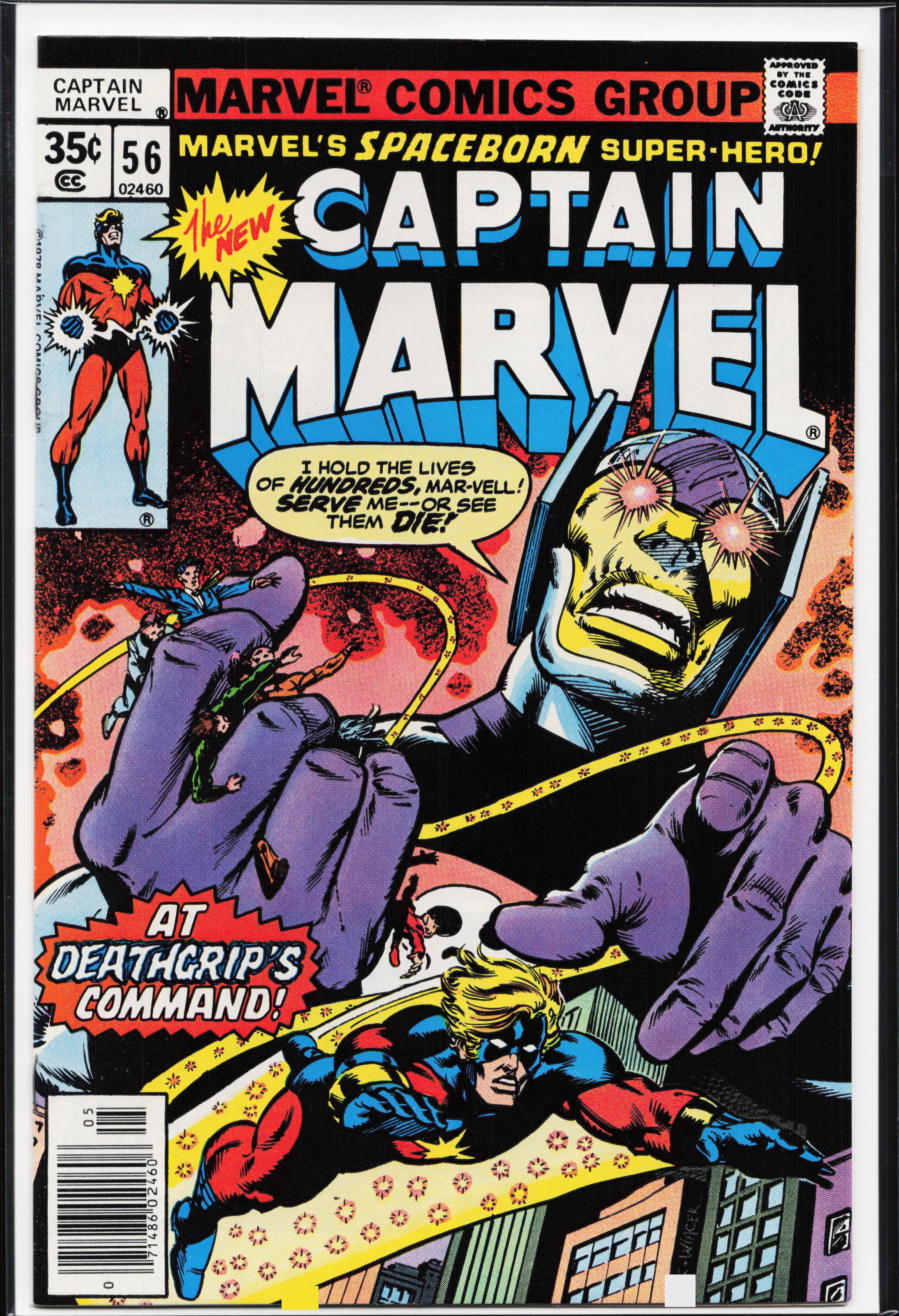 Captain Marvel #56 (1978) Captain Marvel | Comic Books - Bronze Age ...