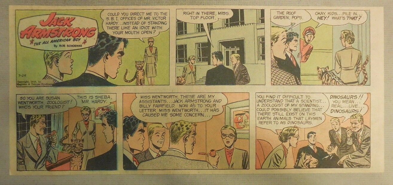 Jack Armstrong The All American Boy by Bob Schoenke 7/24/1949 Third ...