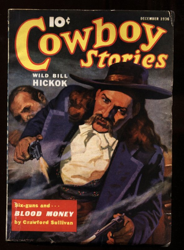 Cowboy Stories 12/1936-Wild Bill Hickock issue-Pulp Magazine | Comic ...