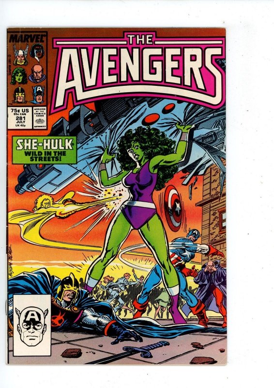 The Avengers #281 (1987) First Appearance: Artemis, Hephaestus Marvel ...