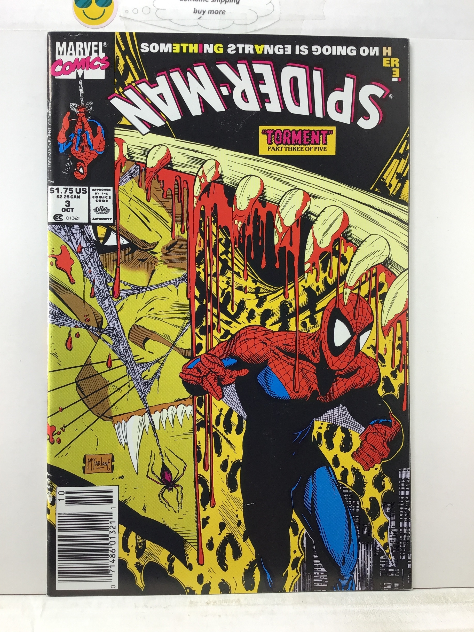 Spider-Man #3 (1990)NM lizard | Comic Books - Copper Age, Marvel / HipComic