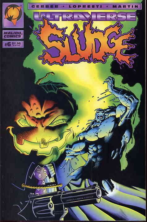 Sludge #6 FN ; Malibu | Ultraverse Steve Gerber | Comic Books - Modern ...