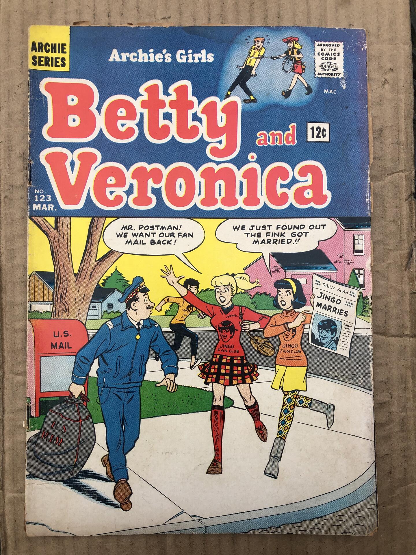 Archie's Girls Betty and Veronica #123 (1966) | Comic Books - Silver ...