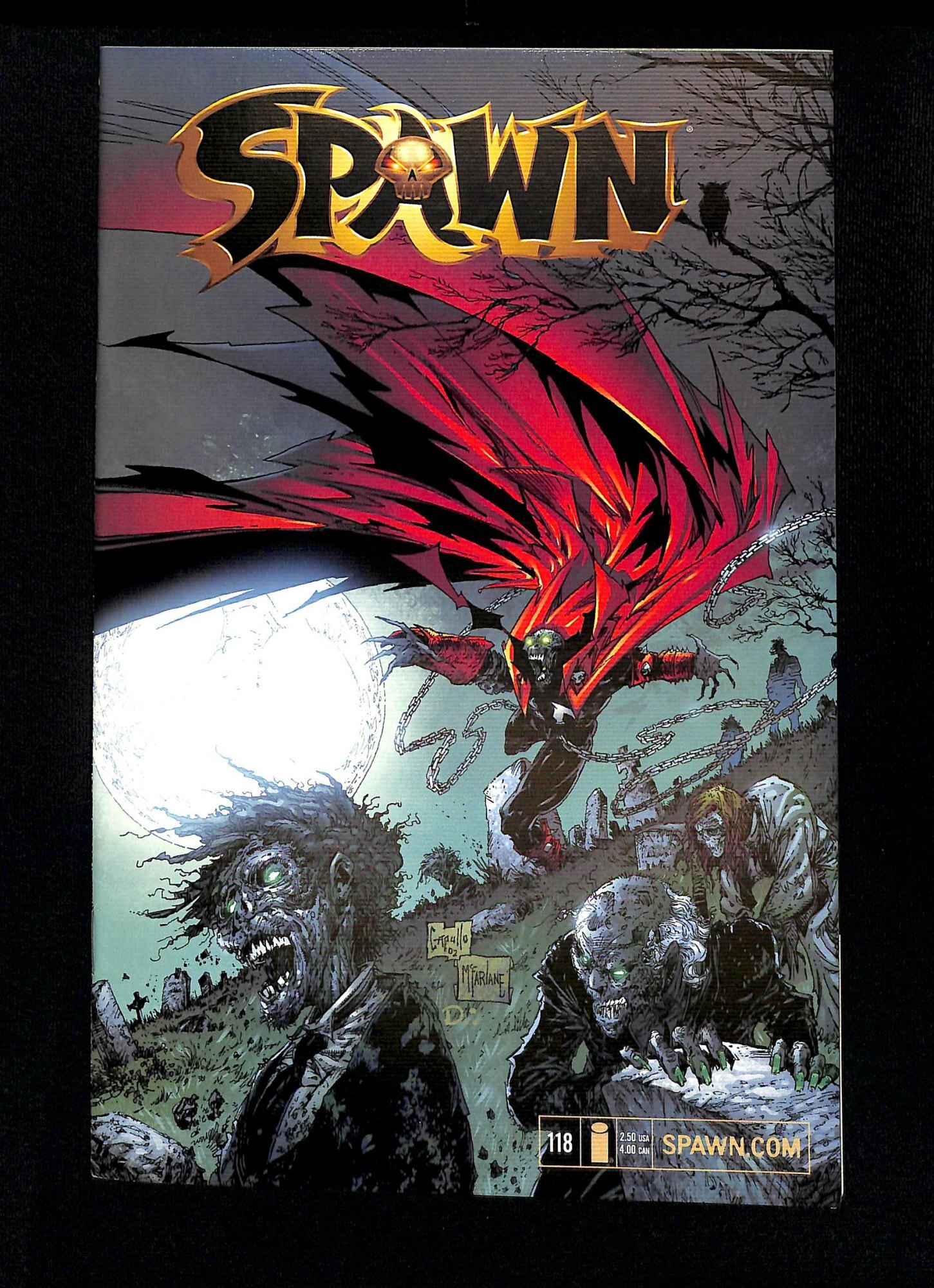 Spawn #118 Capullo and McFarlane Cover! | Full Runs & Sets, Image ...