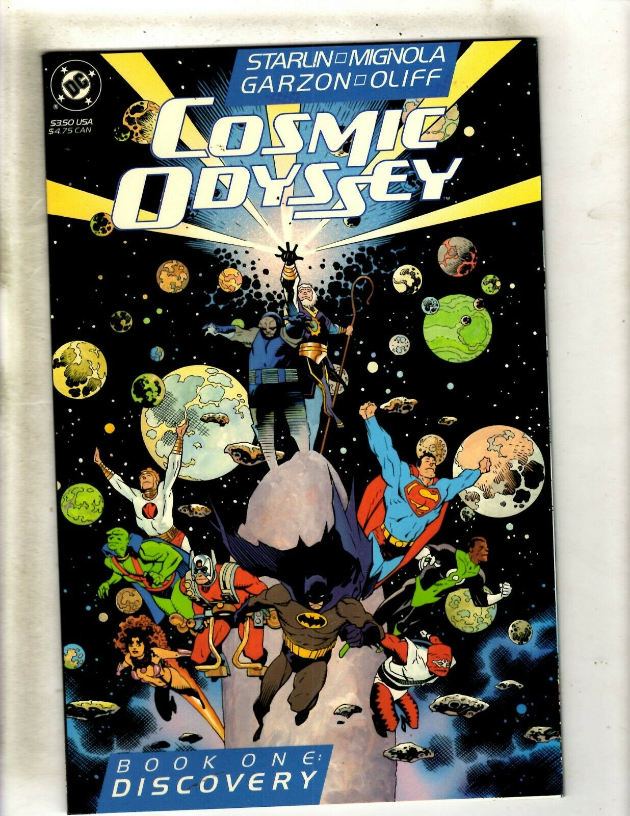 10 Comics Cosmic Boy 1 2 3 4 Cosmic Odyssey 1 2 3 Checkmate 1 Cinder ...
