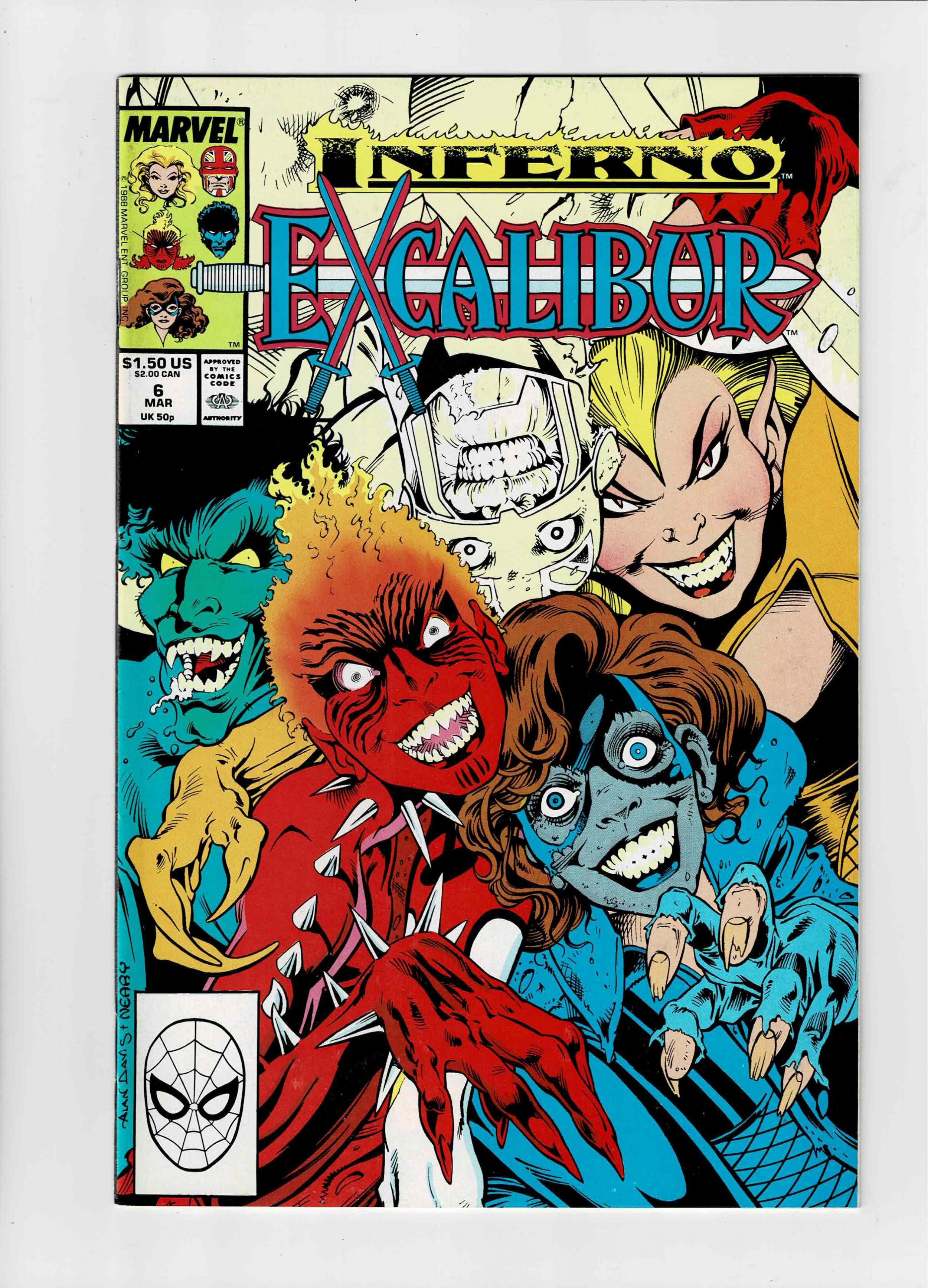 Excalibur #6 (1989) Another Fat Mouse "Almost Free Cheese" 3rd Buffet ...