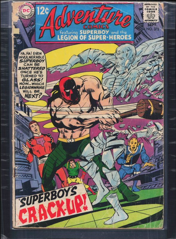 Adventure Comics #372 (1968) Legion of Super-Heroes [Key Issue] | Comic Books - Silver Age, DC ...