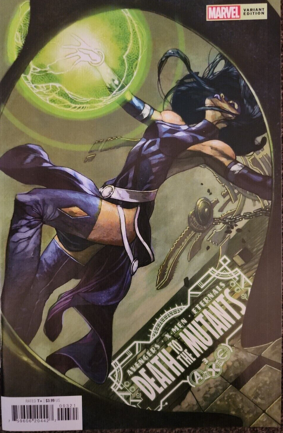 AXE Death to Mutants #3 (of 3) Cover B Bianchi Variant Marvel Comics ...