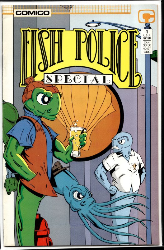 Fish Police Special (1987) The Fish Police | Comic Books - Copper Age ...