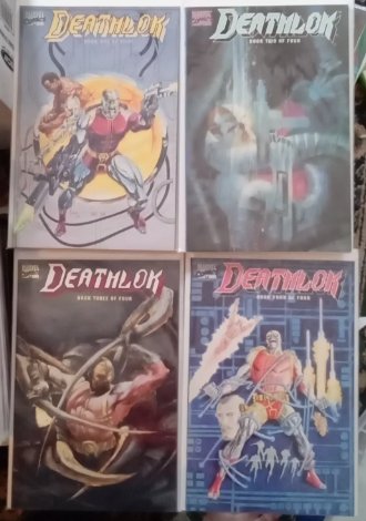 Deathlok #1 - 4 (1990 Marvel) Complete Set of 4 | Comic Books - Copper ...