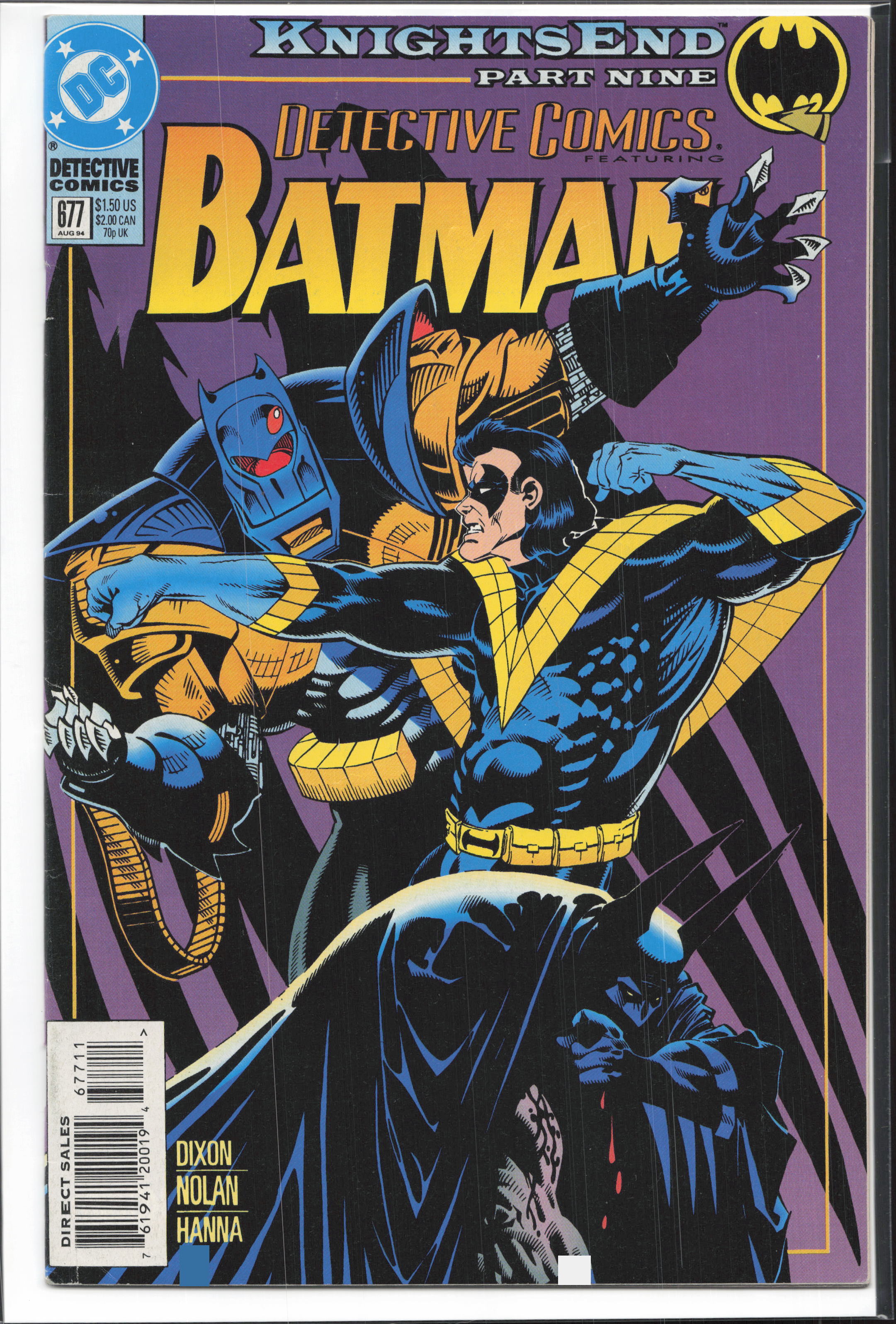 Detective Comics #677 DC Universe Corner Box Variant (1994) Batman ...