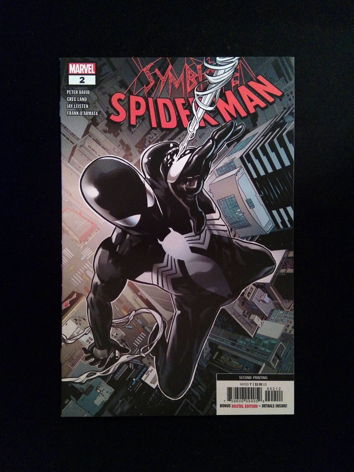 Symbiote Spider-Man #2E MARVEL Comics 2019 NM LAND VARIANT | Comic ...