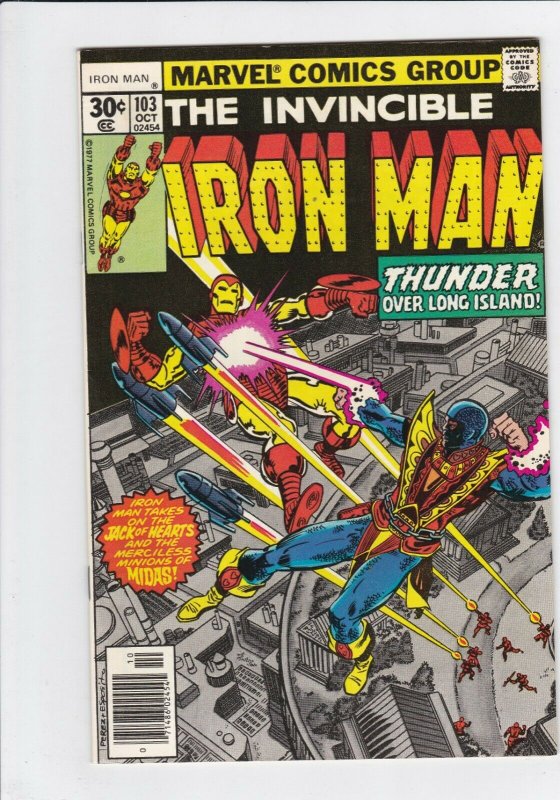 Invincible Iron Man 103 VF | Comic Books - Silver Age, Marvel ...