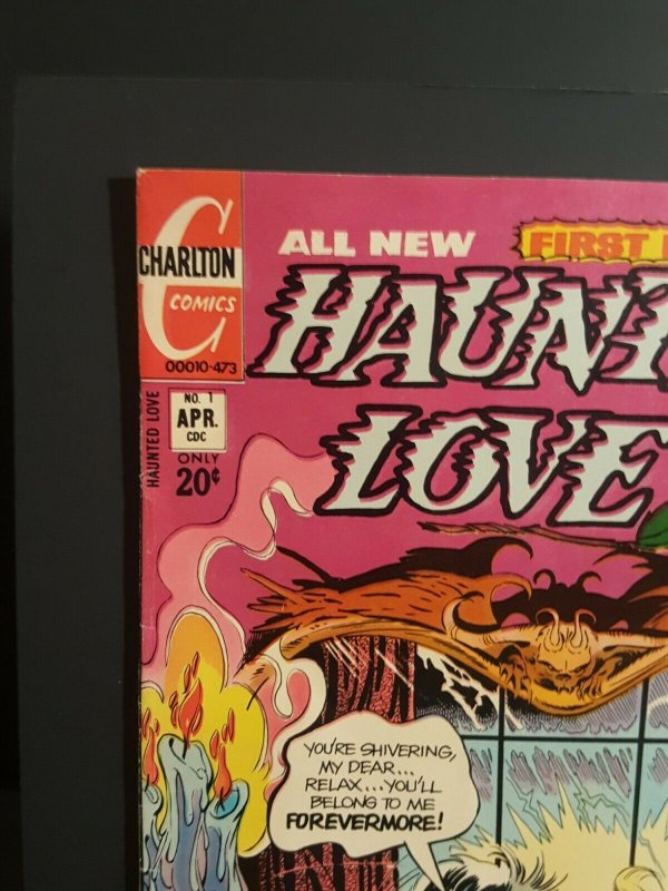 HAUNTED LOVE 1 1978 Charlton Tom Sutton cover art Joe Staton art ...