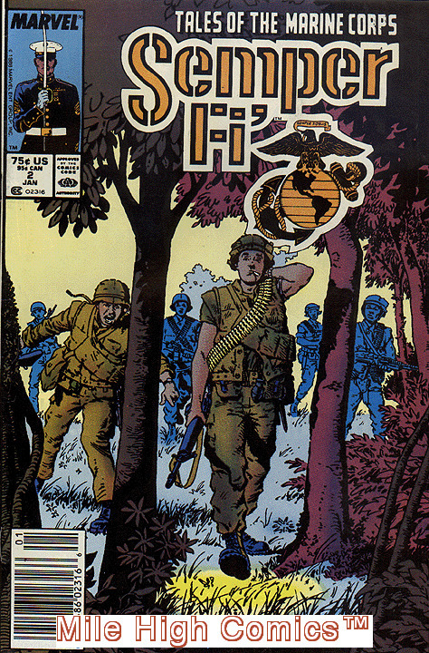 SEMPER FI (1988 Series) #2 NEWSSTAND Very Good Comics Book | Comic ...