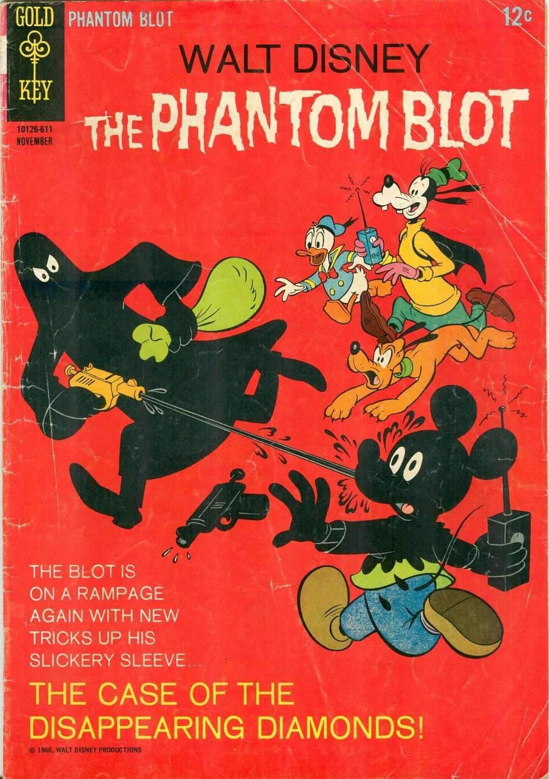 Phantom Blot, The #7 VG ; Gold Key | low grade comic Walt Disney ...