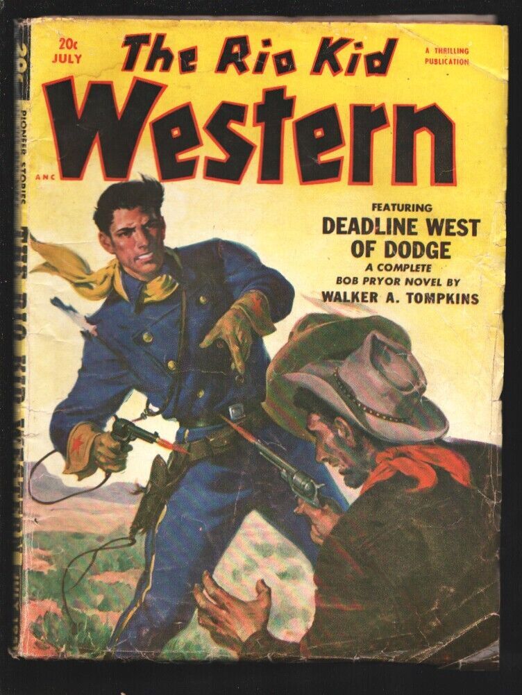 PULP: The Rio Kid 7/1951 Thrilling-hero pulp-VG | Comic Books - Modern ...