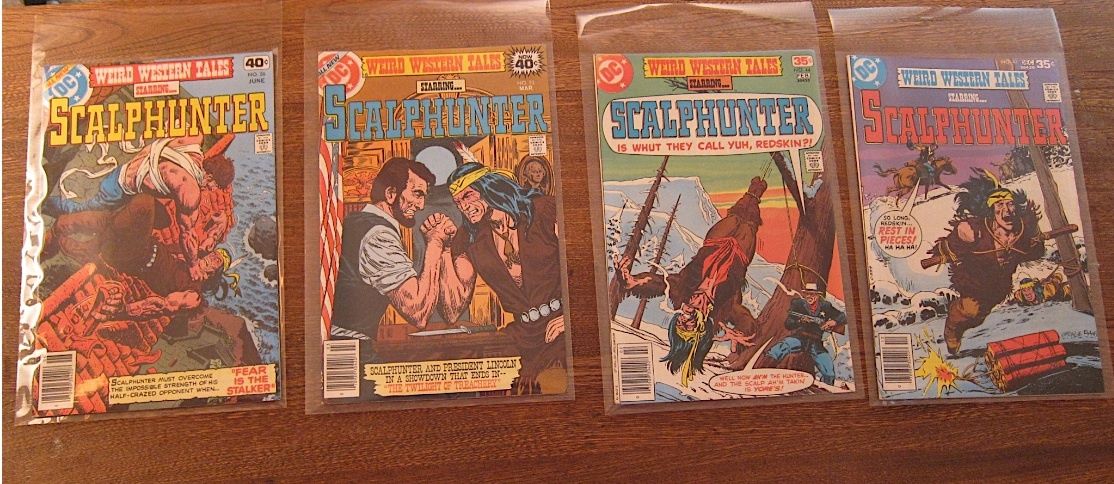 DC Comics Weird Western ScalpHunter #43 44 53 56 Near Mint- (9.2) (331J ...