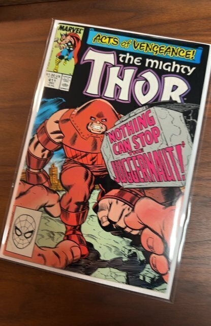 The Mighty Thor #411 VF- (1989) First appearance of the New Warriors ...