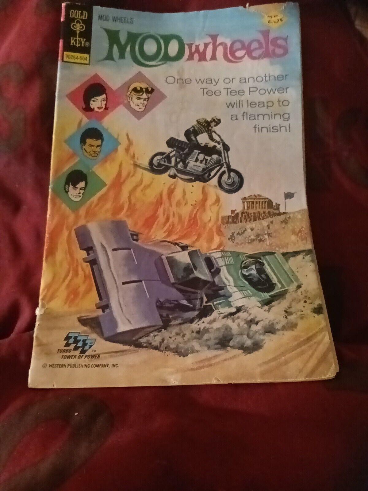 Mod Wheels 14 16 17 Gold Key Comics Lot Run Set Collection Car Toons ...