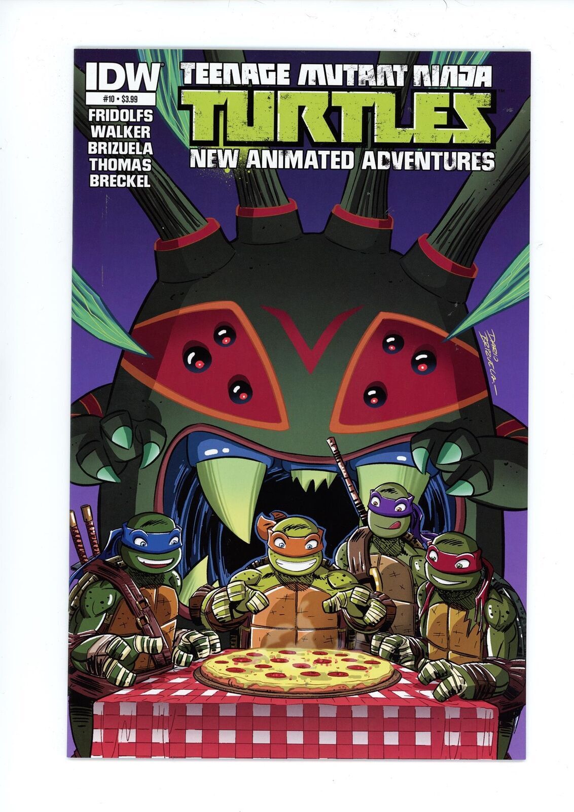 Teenage Mutant Ninja Turtles New Animated Adventures #10 (2014) IDW ...