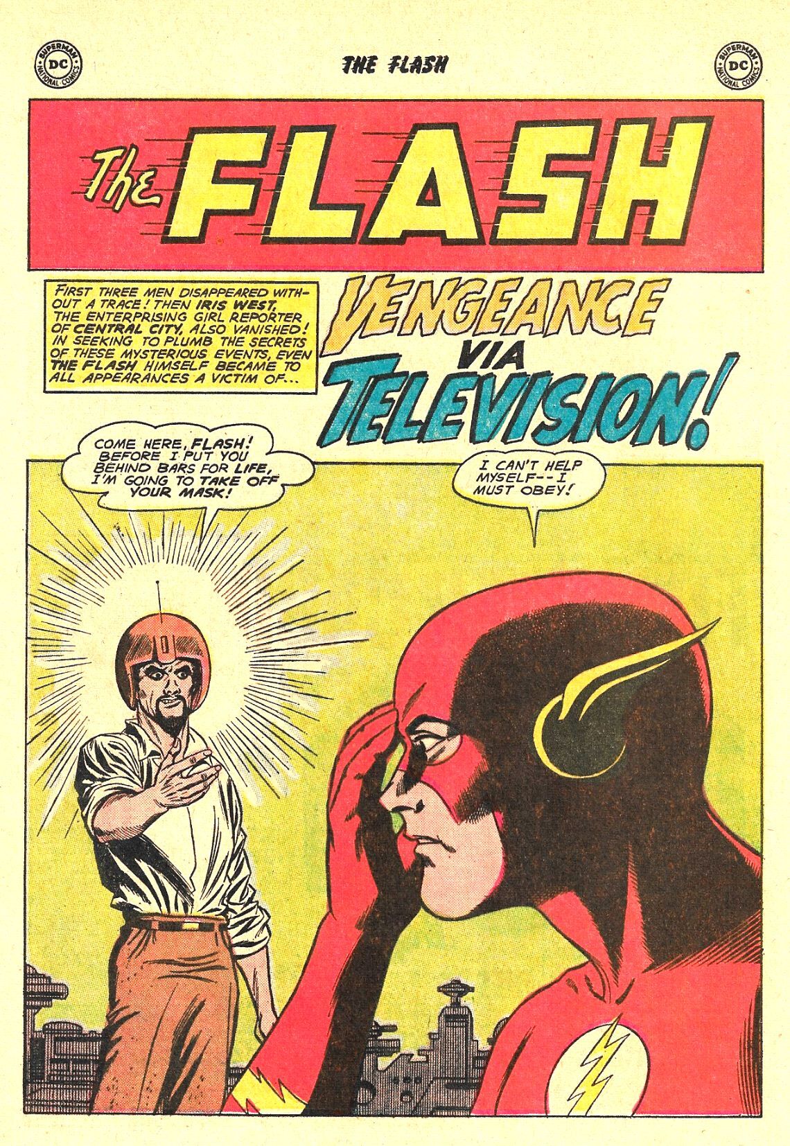 FLASH #124 (NOV1961) 8.0 VF John Broome! Carmine Infantino! CAPT ...