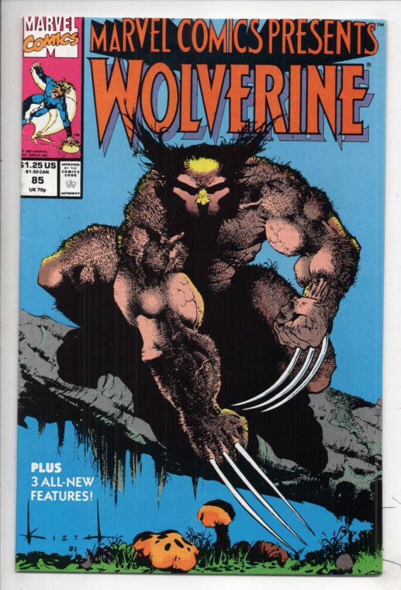 MARVEL COMICS PRESENTS #85, VF/NM, Wolverine, Sam Kieth, 1991, more MCP ...