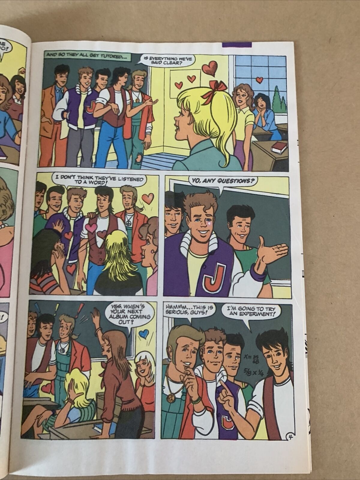 NEW KIDS ON THE BLOCK COMIC TOUR (1990 Series) #5 Comics Book | Comic ...