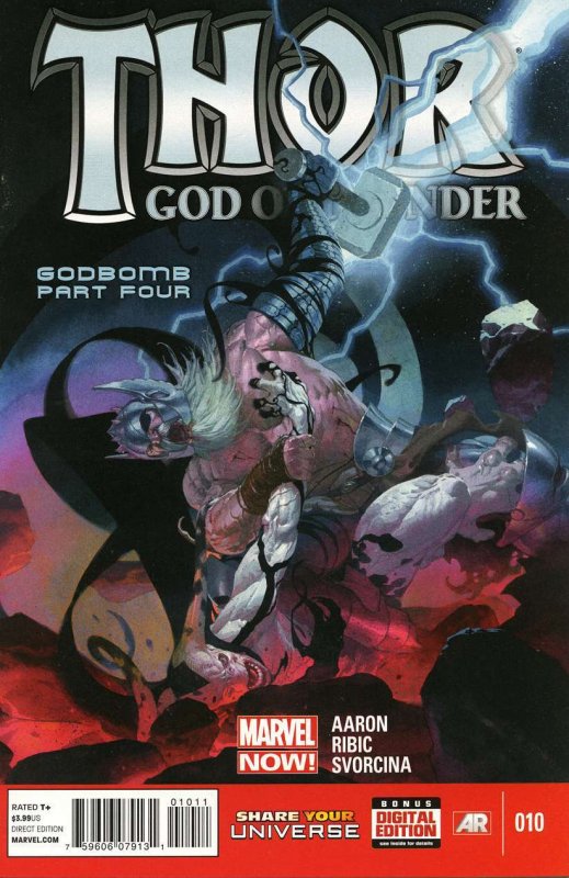 Marvel Now Thor God Of Thunder
