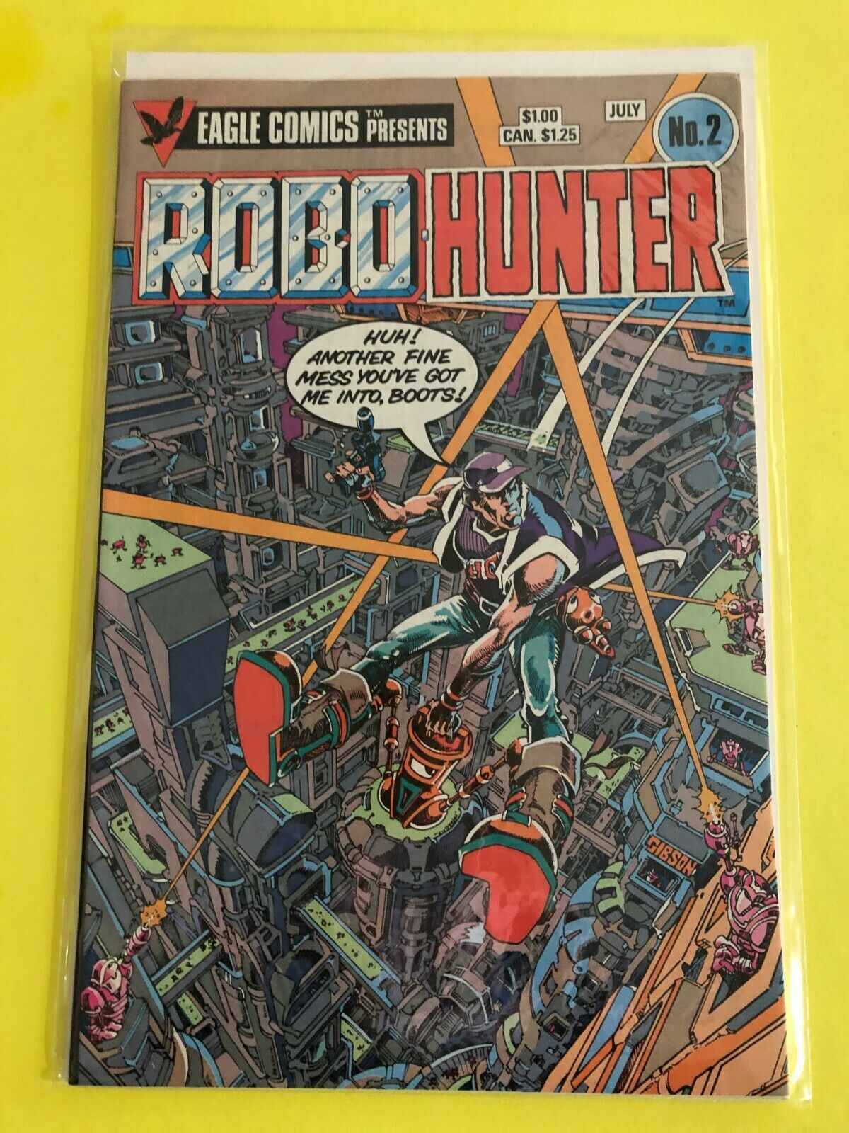 Robo-Hunter # 2 1984 Eagle Comics / Unread / MID +/- | Comic Books ...