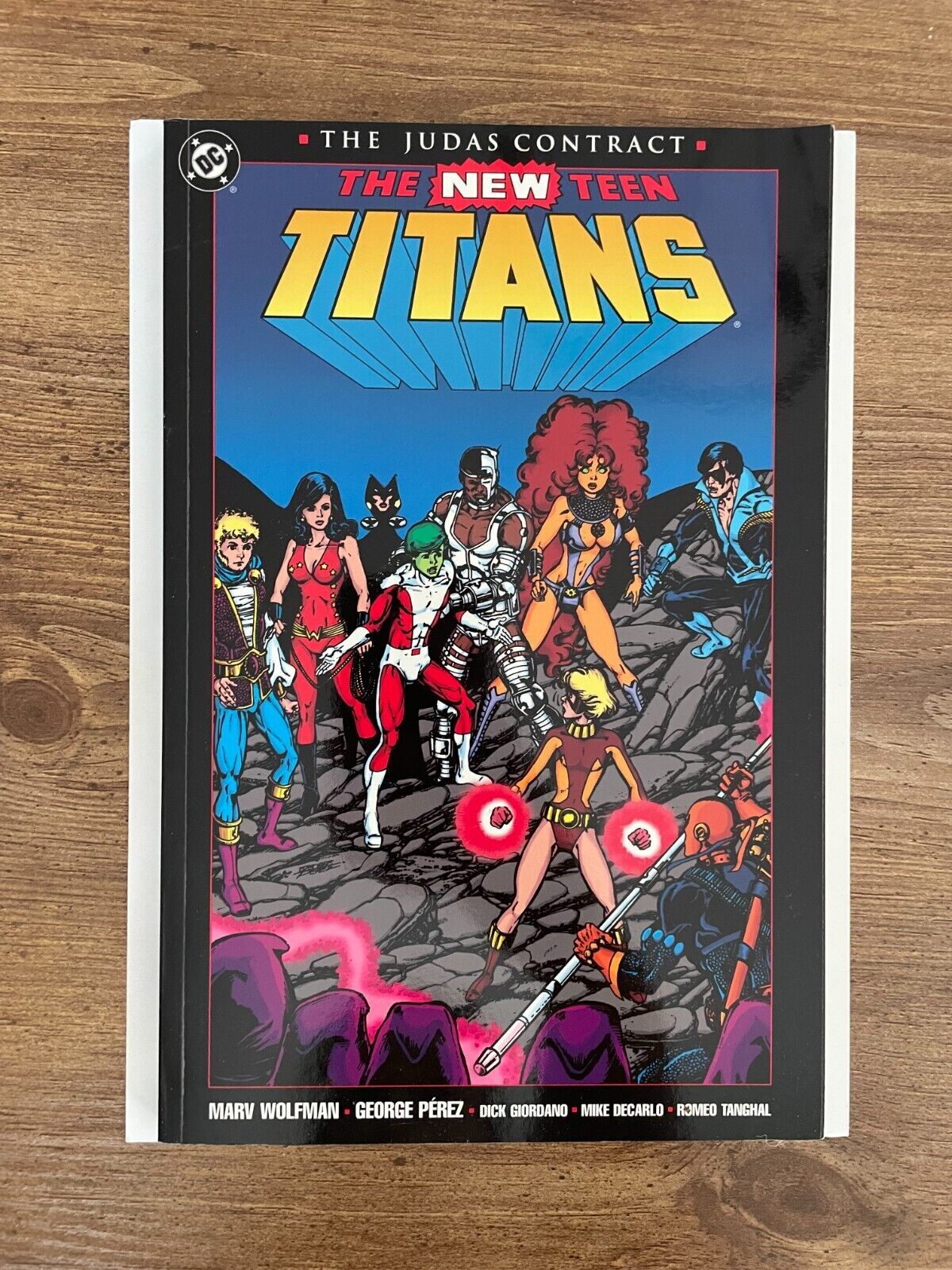 The New Teen Titans The Judas Contract DC Comics TPB Graphic Novel ...