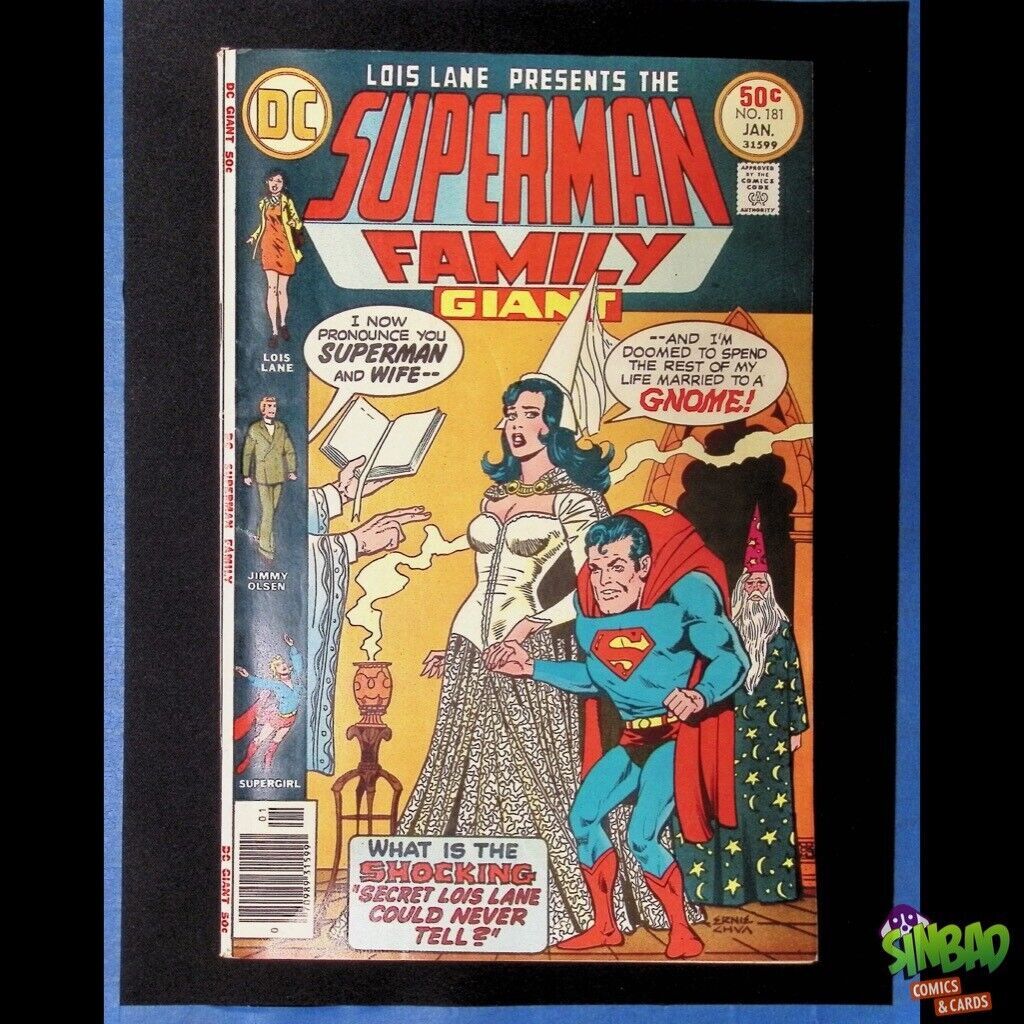 The Superman Family #181 - | Comic Books - Bronze Age, Marvel, Superman ...